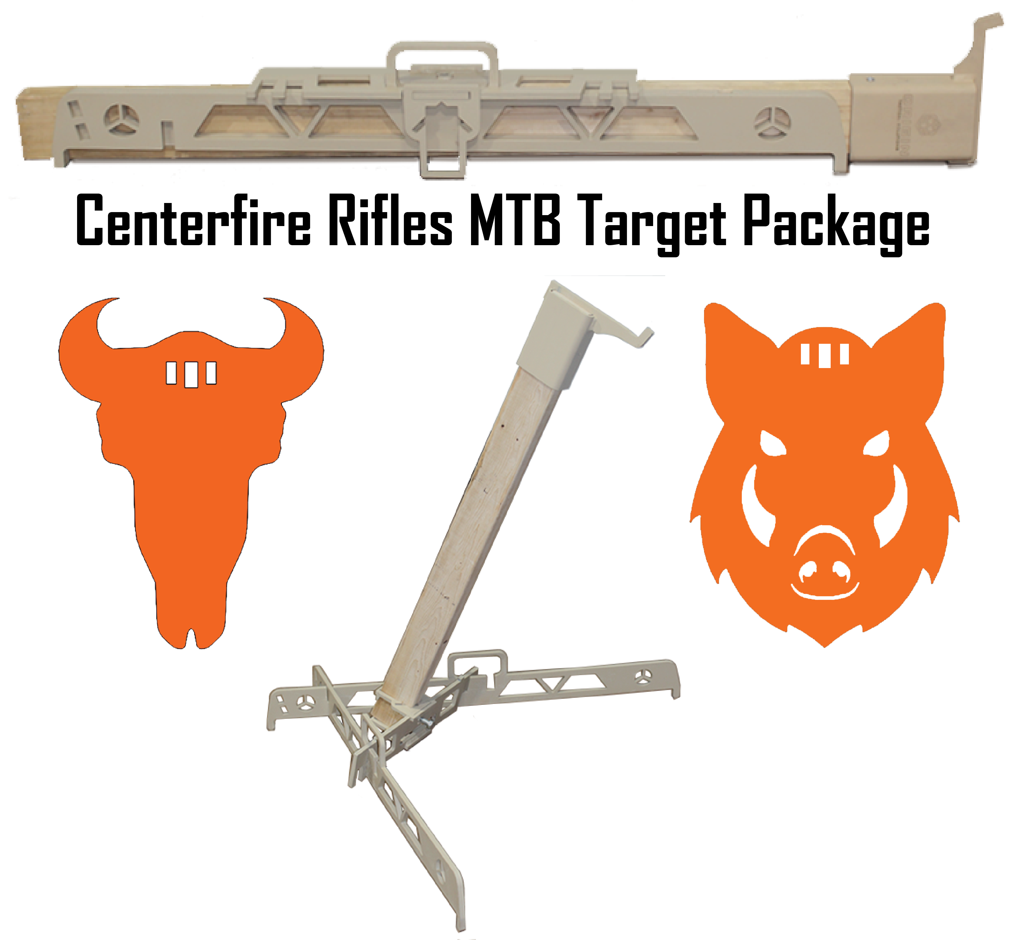 Centerfire Target Package, Centerfire Shooting Targets | Origin Target ...