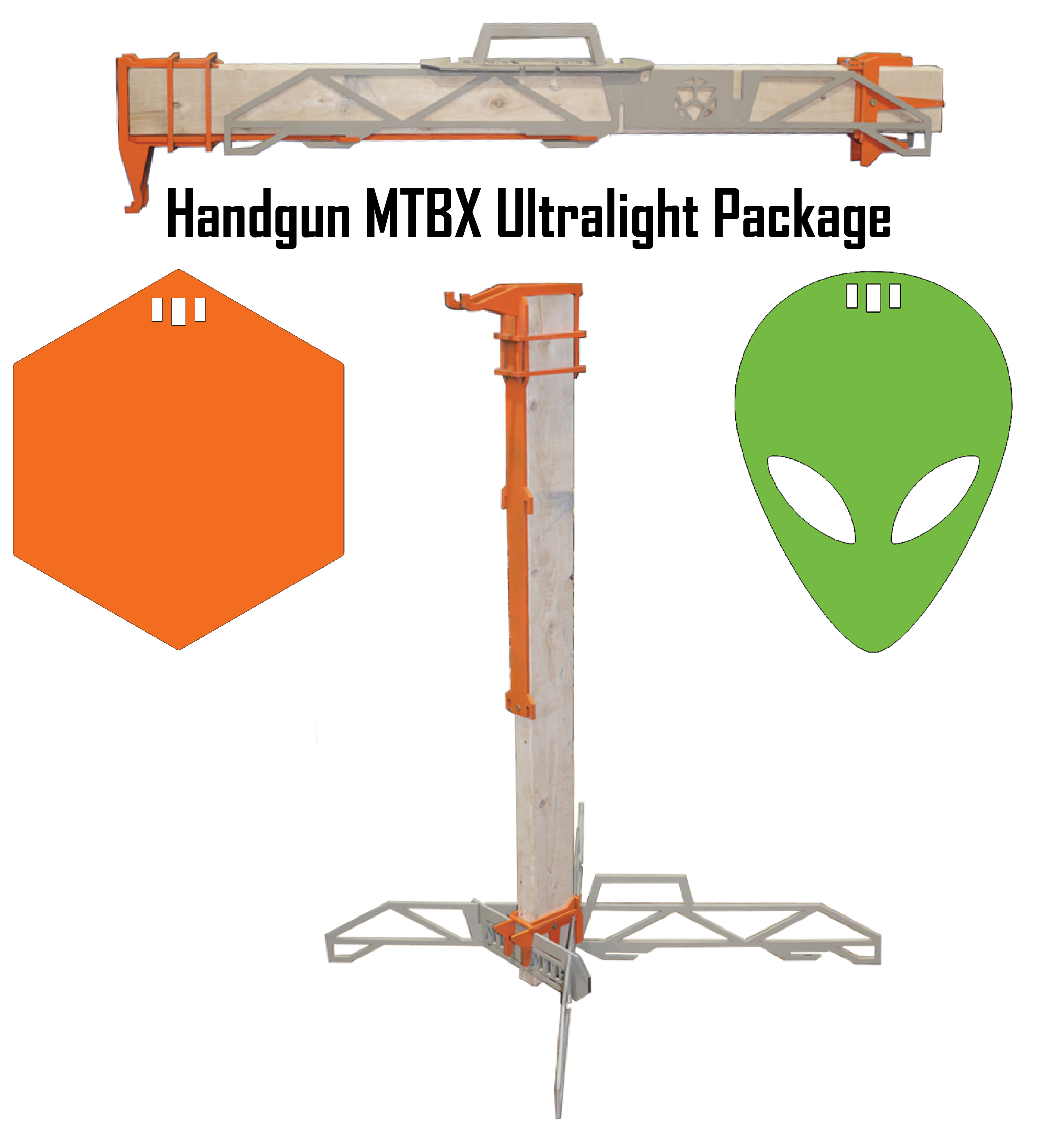 Handgun Target Package, Handgun Shooting Targets | Origin Target ...