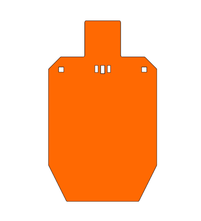 IPSC Universal Target 2/3 Size | Origin Target Systems – Origin ...